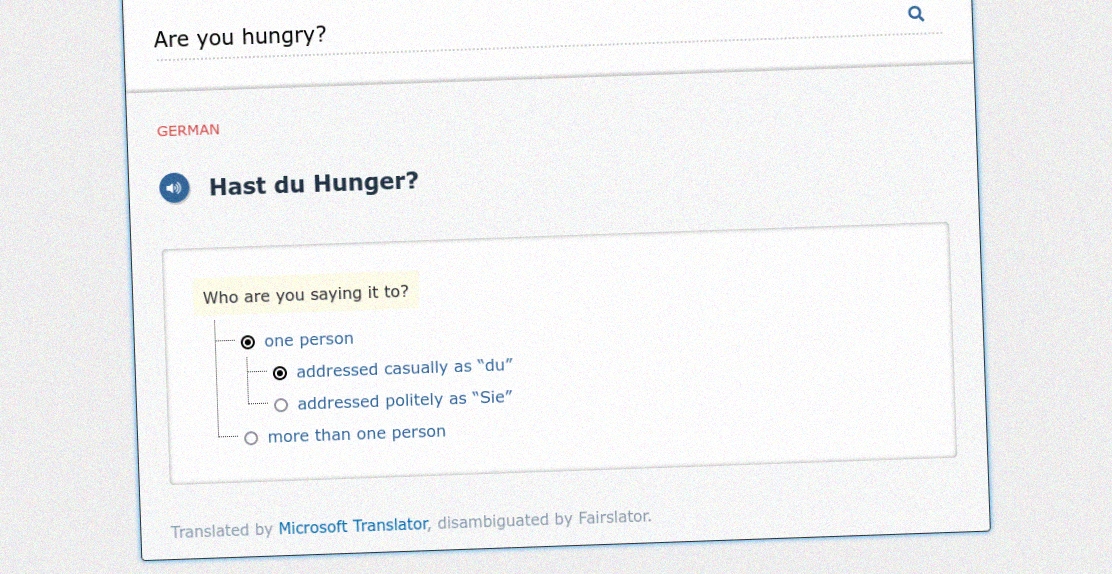 Finally, a translation app that knows the difference between German ‘du ...